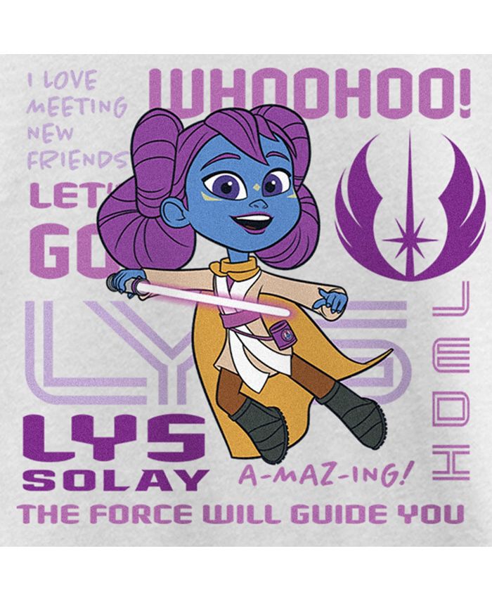 Disney Lucasfilm Girl's Star Wars: Young Jedi Adventures Lys Solay ...
