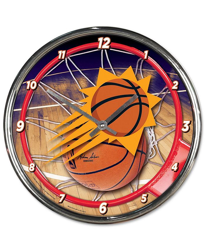 Wincraft Phoenix Suns Chrome Wall Clock - Macy's