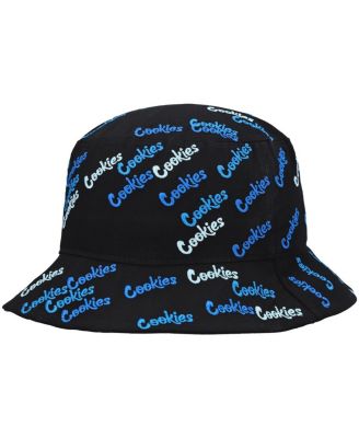 Men's Cookies Black Triple Beam Allover Print Bucket Hat - Macy's