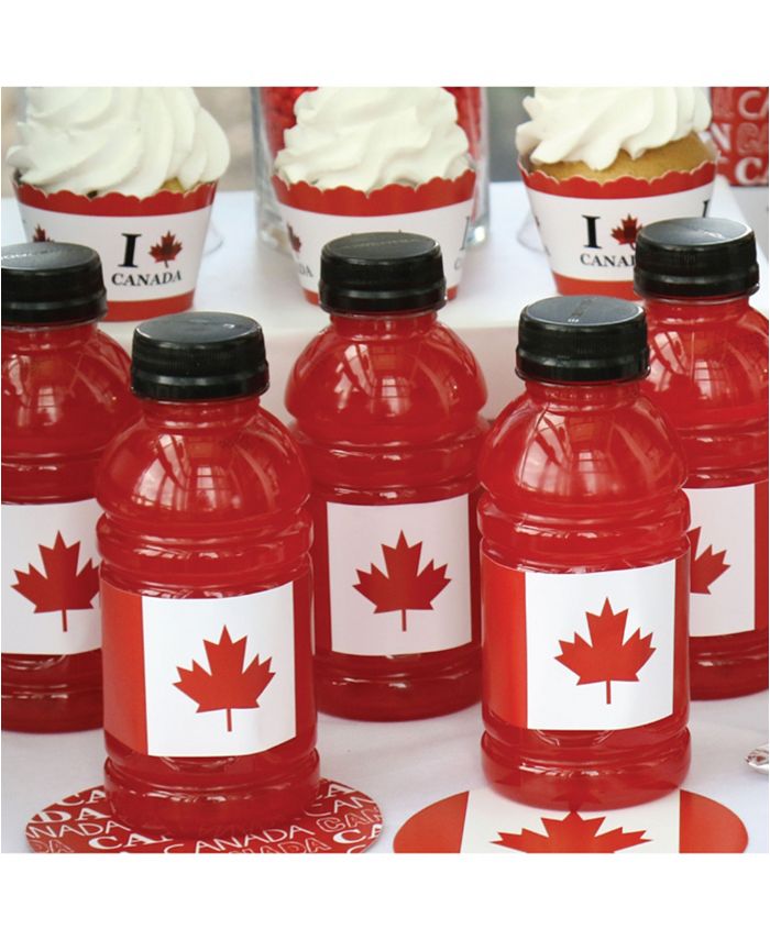 Big Dot of Happiness Canada Day - Canadian Party Supplies & Decorations ...