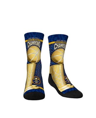 Youth Boys and Girls Rock 'Em Socks Navy Denver Nuggets 2023 NBA Finals ...