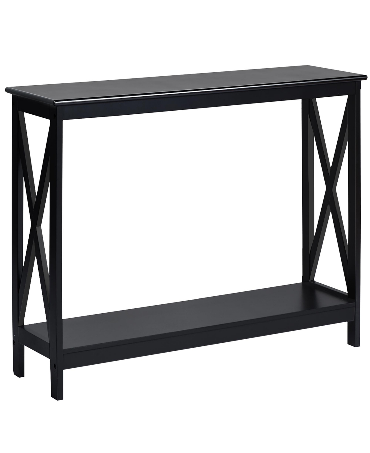 Click here for 2-Tier Console Table x-Design Bookshelf Sofa Side... prices