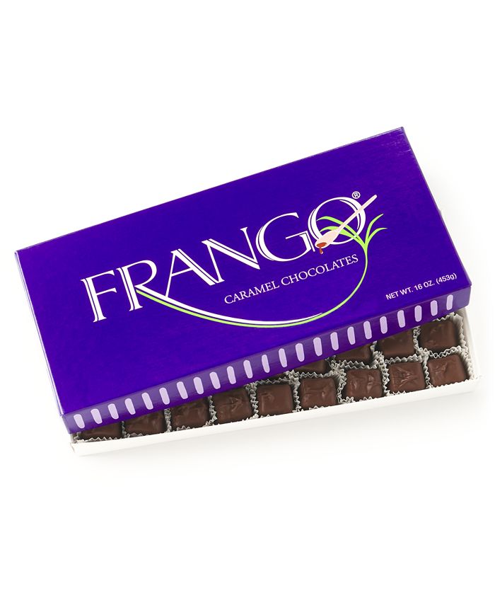 Frango Chocolates 1 LB Wrapped Milk Chocolate Caramel Gift Box, Created ...