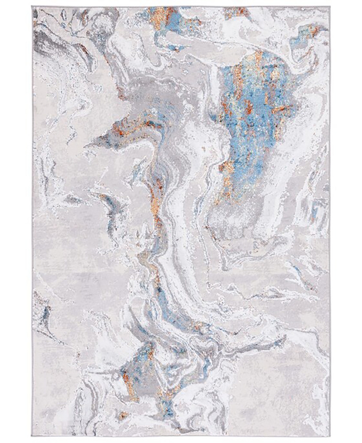 Click here for Safavieh Amelia ALA277 55 x 77 Area Rug - Gray  Aq... prices