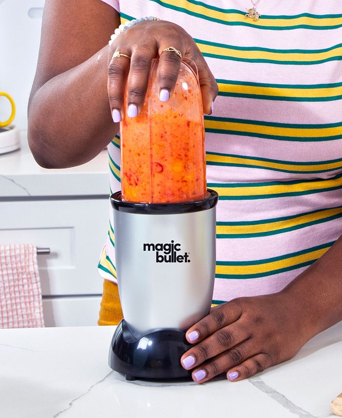 Magic Bullet 3 Piece Personal Blender MBR-0301 – Silver - Macy's