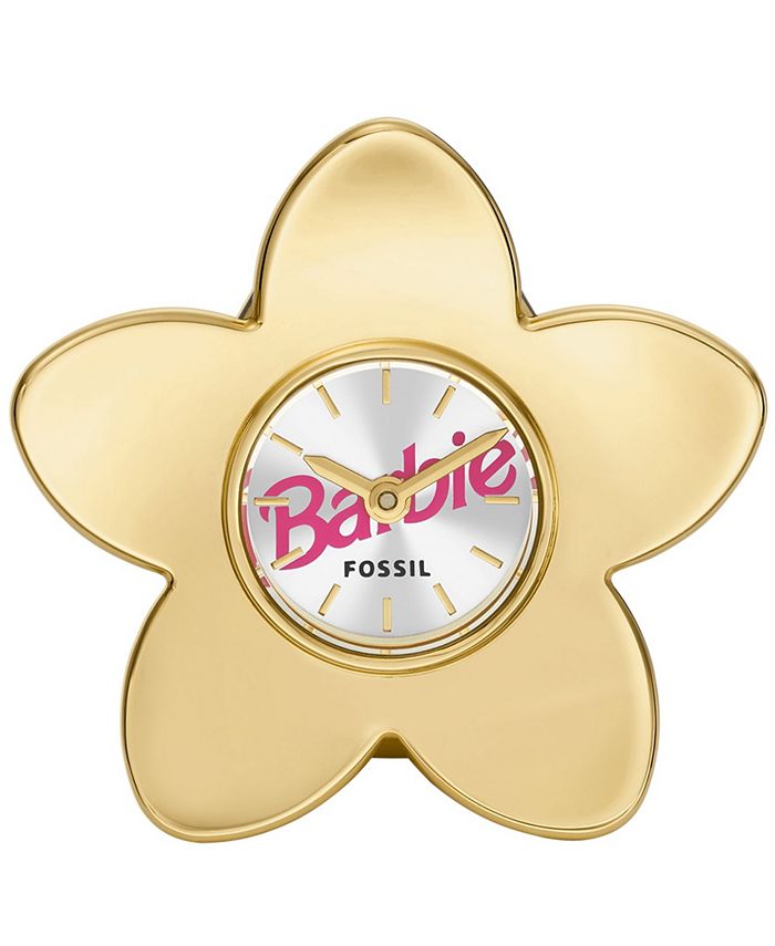 Fossil Barbie x Limited Edition Two-hand Quartz Gold-tone Stainless ...