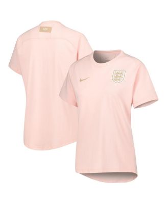 Women's Nike Pink England Women's National Team Travel Raglan T-shirt ...