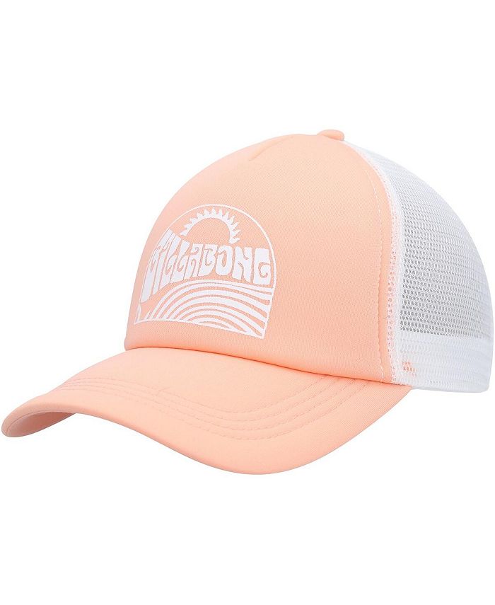 Billabong Women's Coral Across Waves Trucker Snapback Hat - Macy's