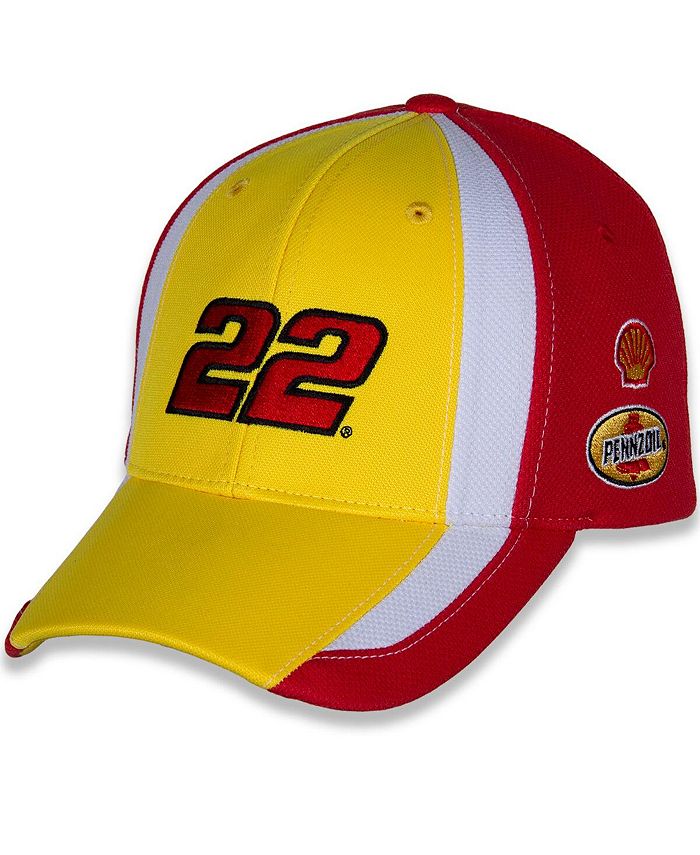 Team Penske Men's Yellow, Red Joey Logano Restart Adjustable Hat - Macy's
