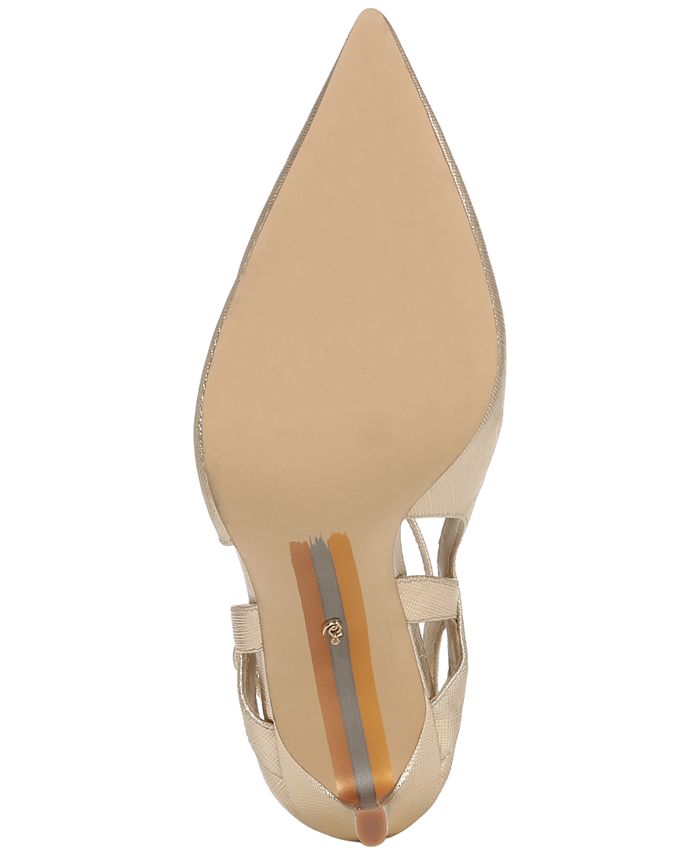Sam Edelman Women's Adelisa Ankle-Strap Pointed-Toe Pumps - Macy's