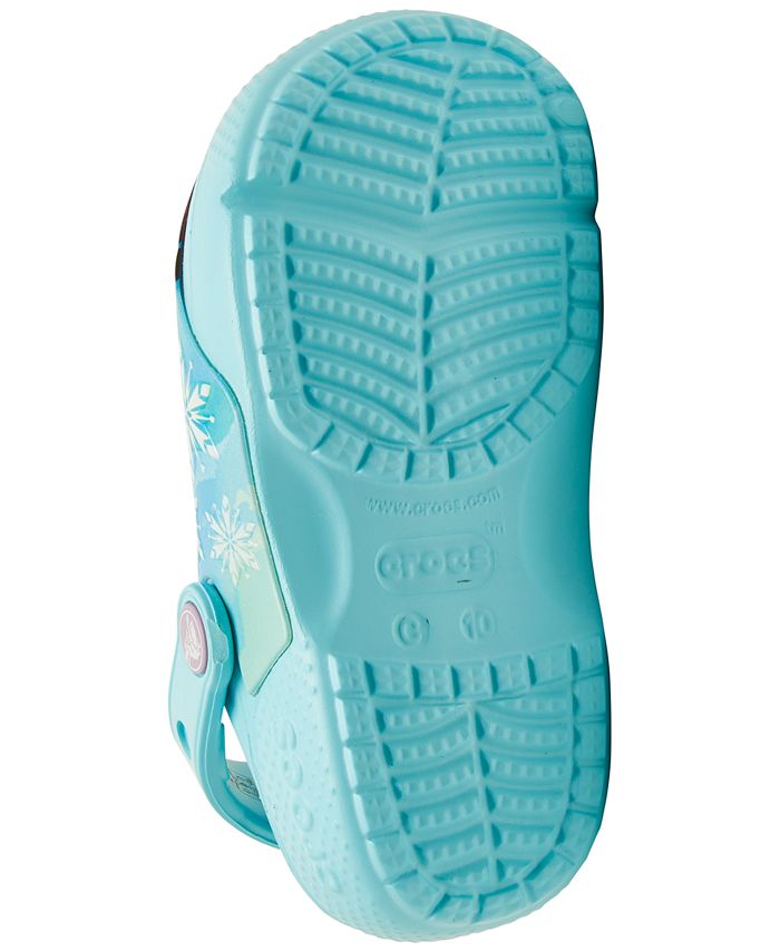 Crocs Little Girls Fun Lab Frozen 2 Clogs from Finish Line - Macy's