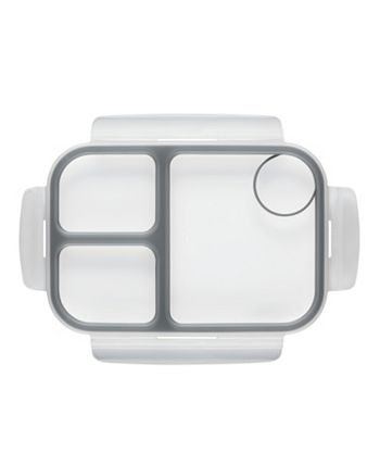 Lock n Lock On The Go Meals Three Compartment Divided Lunch Container ...