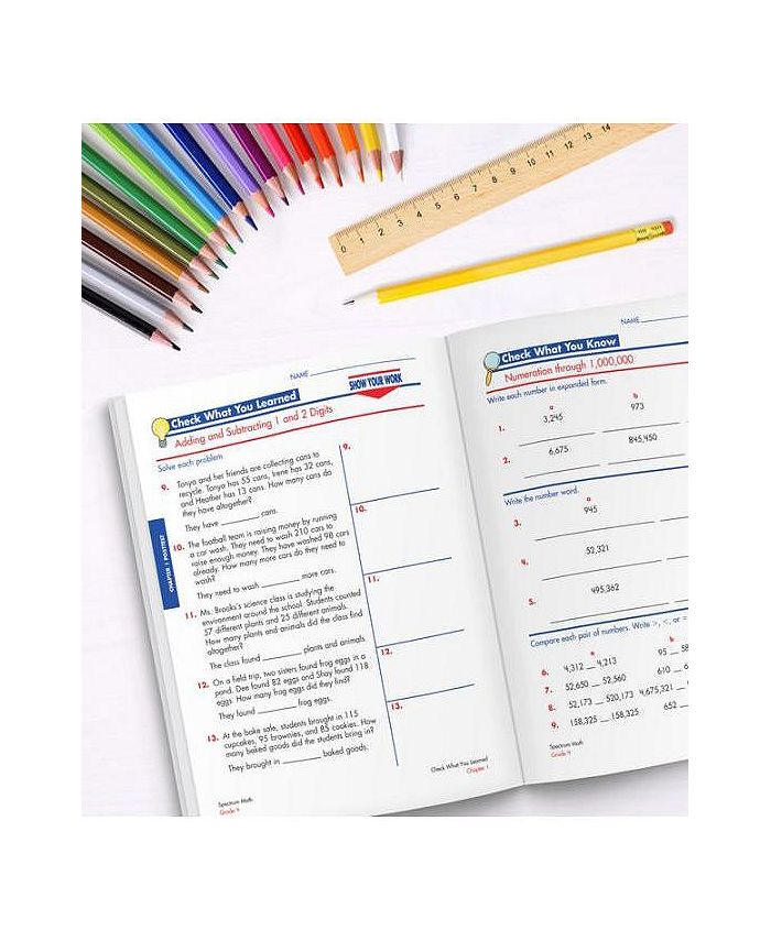 Barnes & Noble Spectrum Math Workbook, Grade 4 by Spectrum Compiler - Macy's