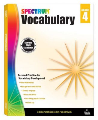 Spectrum Vocabulary, Grade 4 by Spectrum Compiler - Macy's