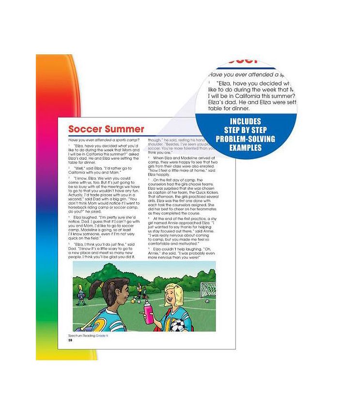 Barnes & Noble Spectrum Reading Workbook, Grade 4 by Spectrum Compiler ...