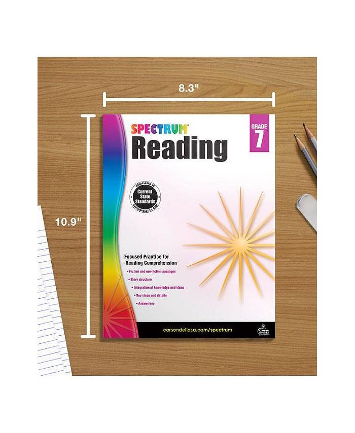 Barnes & Noble Spectrum Reading G7 Workbook, Grade 7 by Spectrum ...