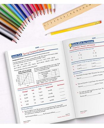 Barnes & Noble Spectrum Algebra, Grades 6-8 by Spectrum Compiler - Macy's