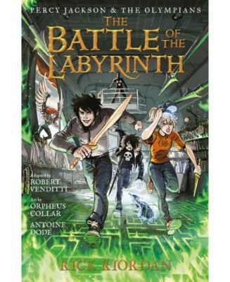 The Battle of the Labyrinth- The Graphic Novel Percy Jackson and the ...