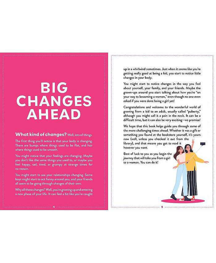 Barnes & Noble Girl Talk- The Ultimate Body Puberty Book for Girls by ...