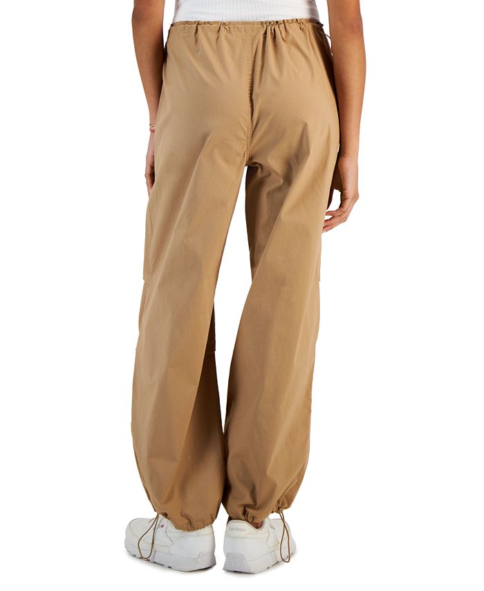 Vanilla Star Juniors' Bungee-Hem Parachute Pants - Macy's