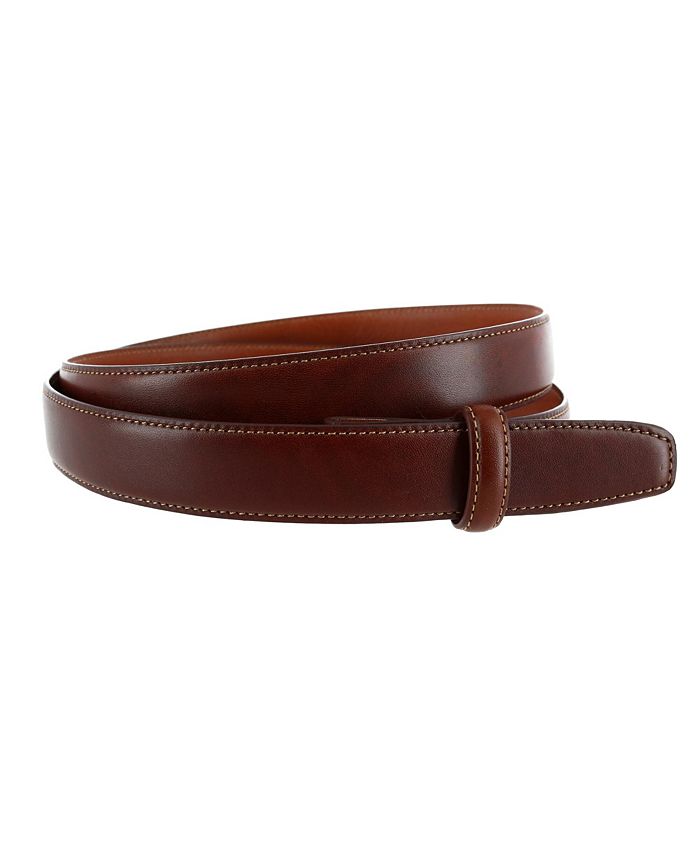 TRAFALGAR Men's Cortina Leather 25mm Compression Belt Strap - Macy's