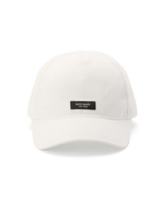 Kate spade new york Women's Sam Woven Label Baseball Hat - Macy's