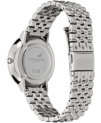 Olivia Burton Women's Celestial Nova Silver-Tone Stainless Steel ...