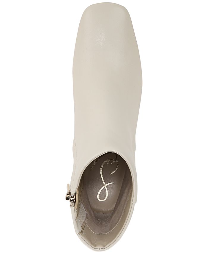 Sam Edelman Women's Codie Square-Toe Flared-Heel Booties - Macy's