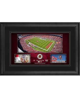 San Francisco 49ers Framed 10" x 18" Stadium Panoramic Collage with ...
