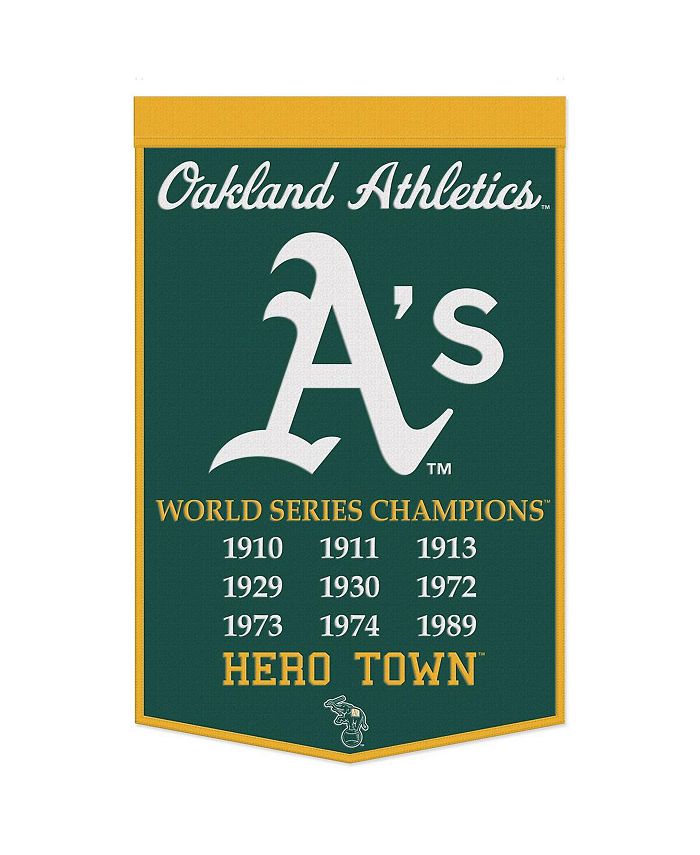 Wincraft Oakland Athletics 24" x 38" Championship Banner - Macy's
