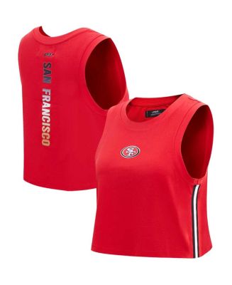 Pro Standard Women's Scarlet San Francisco 49ers Ombre Wordmark Classic ...