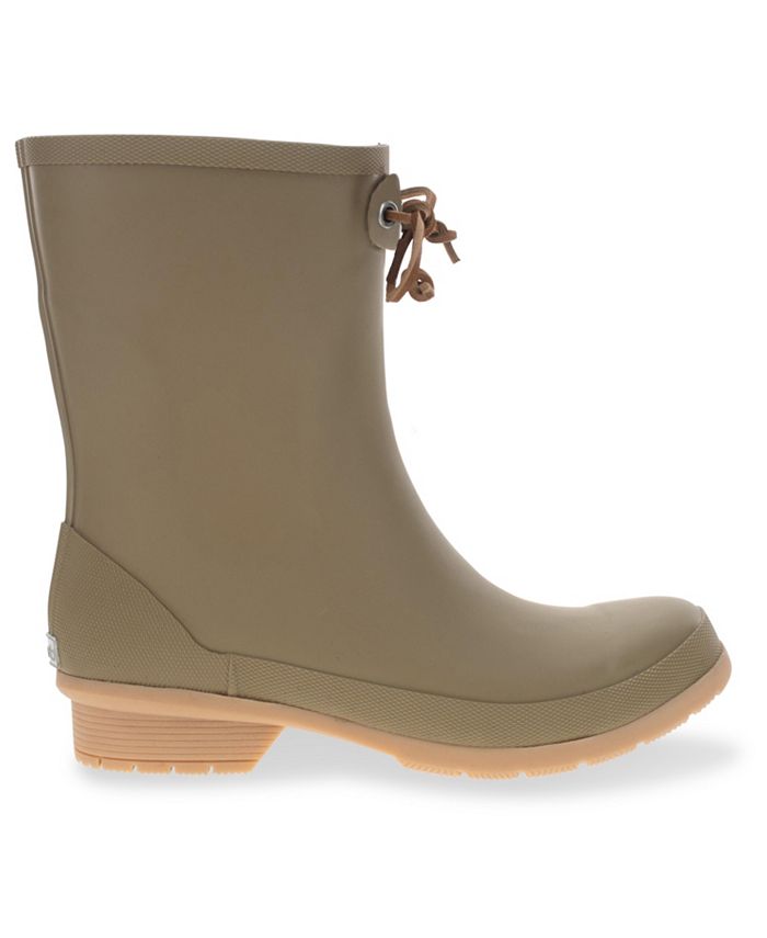 Chooka Women's Classic Mid Tie Rain Boot - Macy's