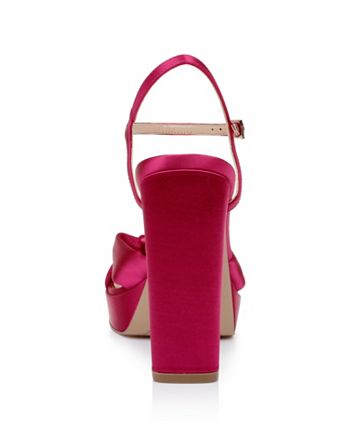 Jewel Badgley Mischka Women's Valencia Square Toe Evening Platform ...