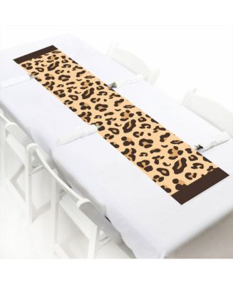 Big Dot of Happiness Leopard Print - Petite Cheetah Party Paper Table ...