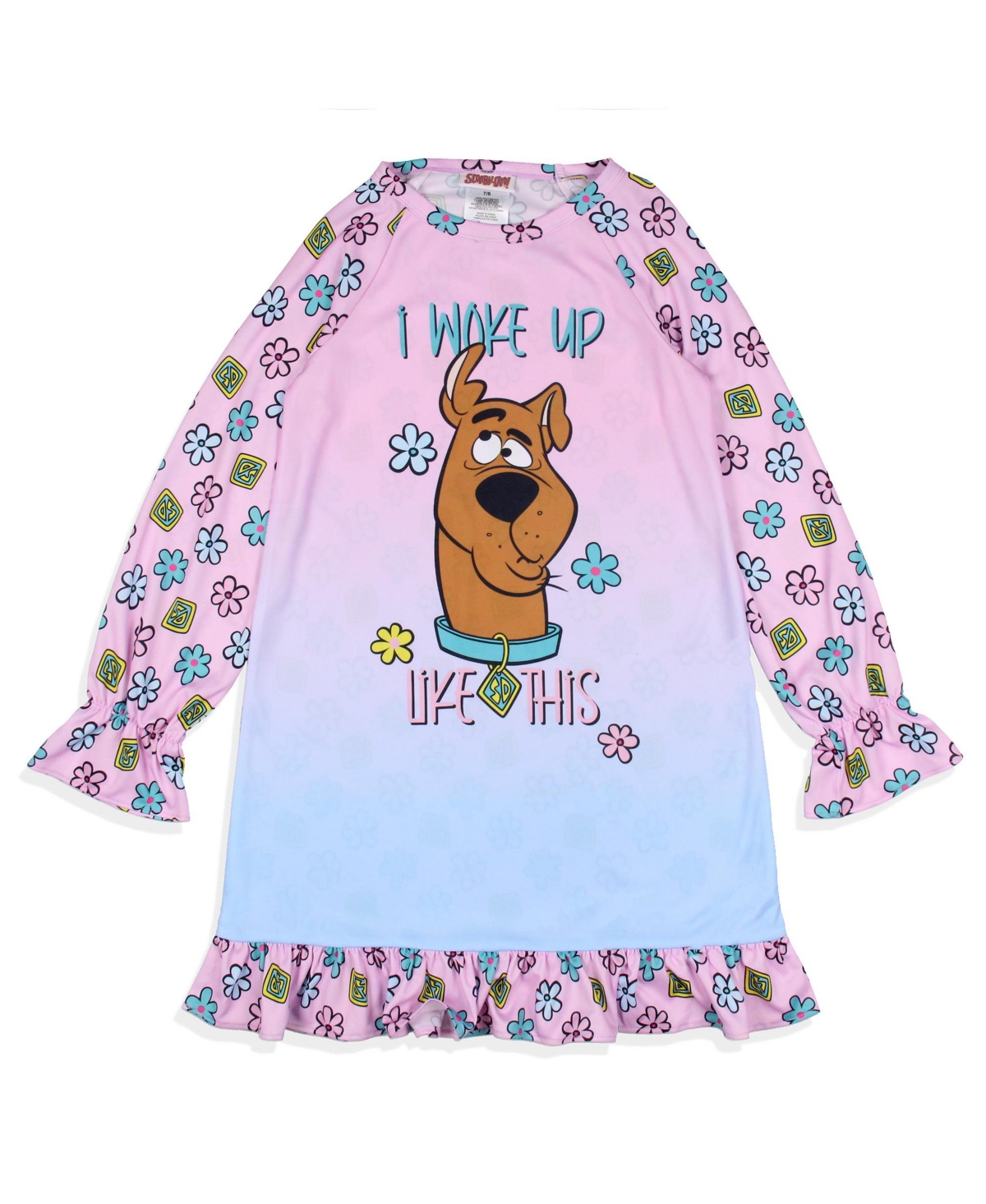 Click here for Scooby-Doo Girls Nightgown I Woke Up Like This Flo... prices