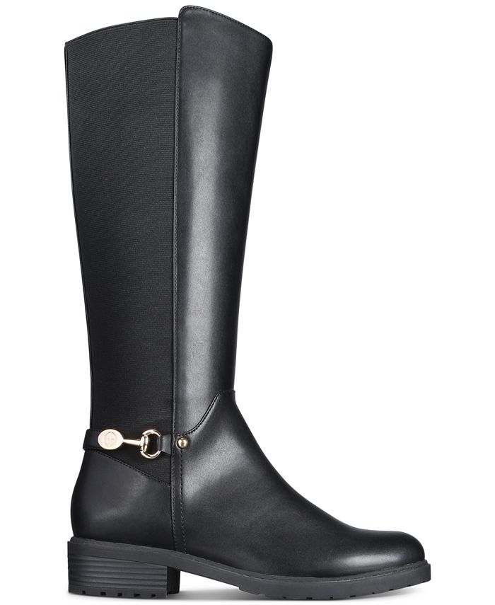 Giani Bernini Women's Barnibee Memory Foam Knee High Riding Boots ...