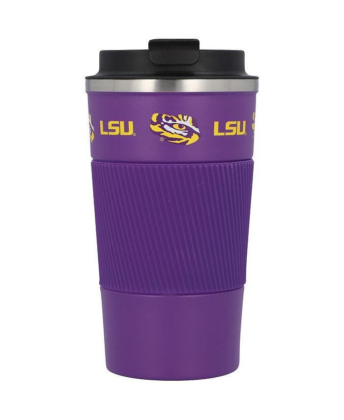 Memory Company LSU Tigers 18oz Coffee Tumbler with Silicone Grip - Macy's