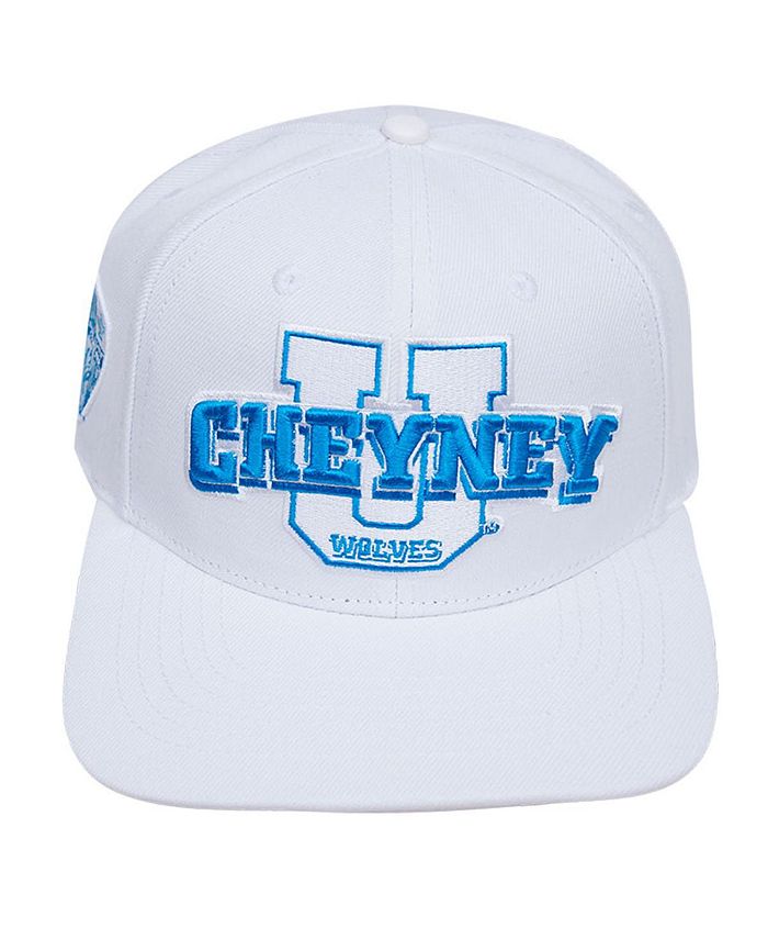 Pro Standard Men's White Cheyney Wolves Evergreen Wool Snapback Hat ...