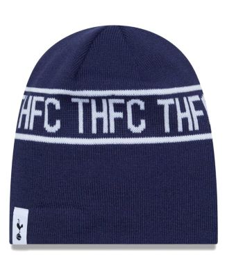 Men's New Era Navy Tottenham Hotspur Wordmark Skull Knit Hat - Macy's