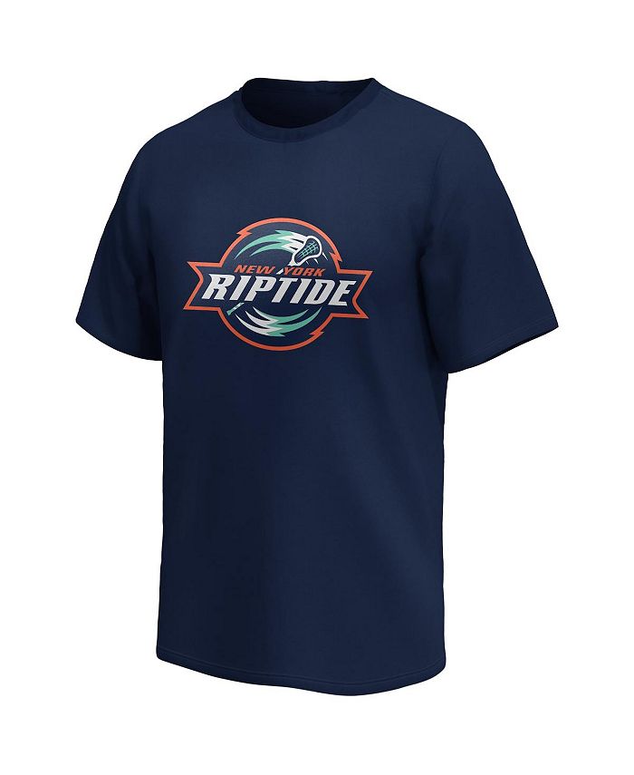 ADPRO Sports Big Boys Navy New York Riptide Primary Logo T-shirt - Macy's