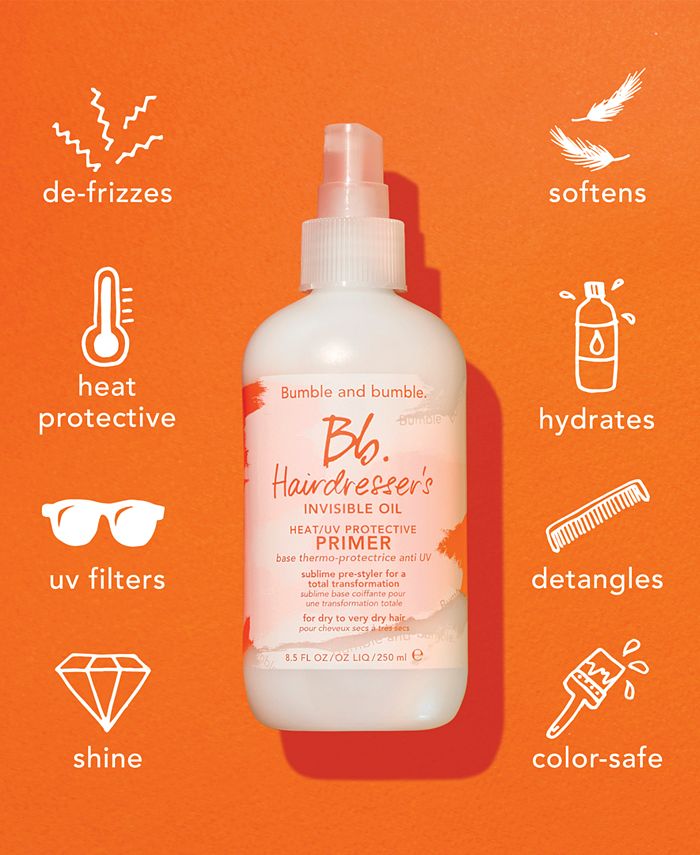 Bumble and Bumble Hairdresser's Invisible Oil Heat/UV Protective Primer ...