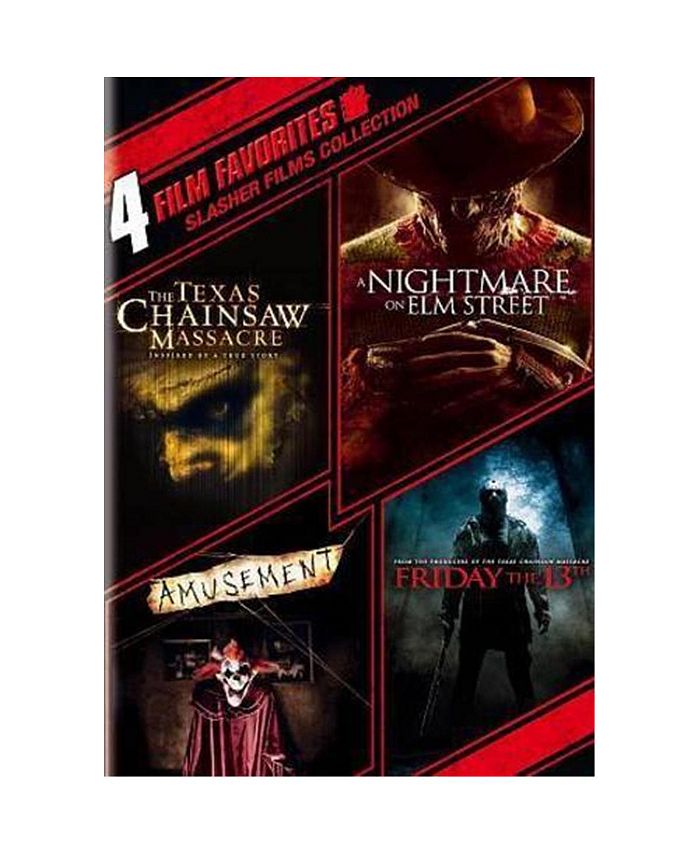 Warner Bros Warner Home Video 4 Film Favorites-Slasher Films Collection ...