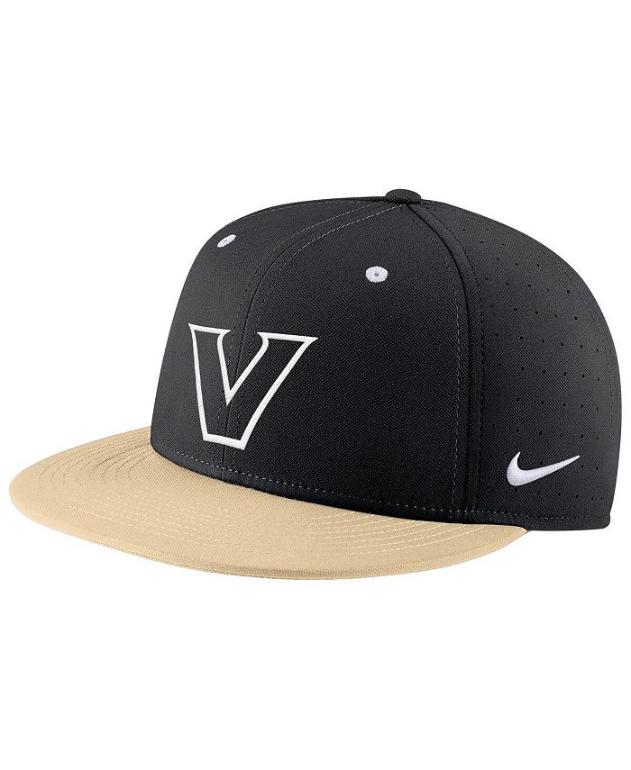 Nike Men's Black Vanderbilt Commodores Logo Fitted Hat - Macy's