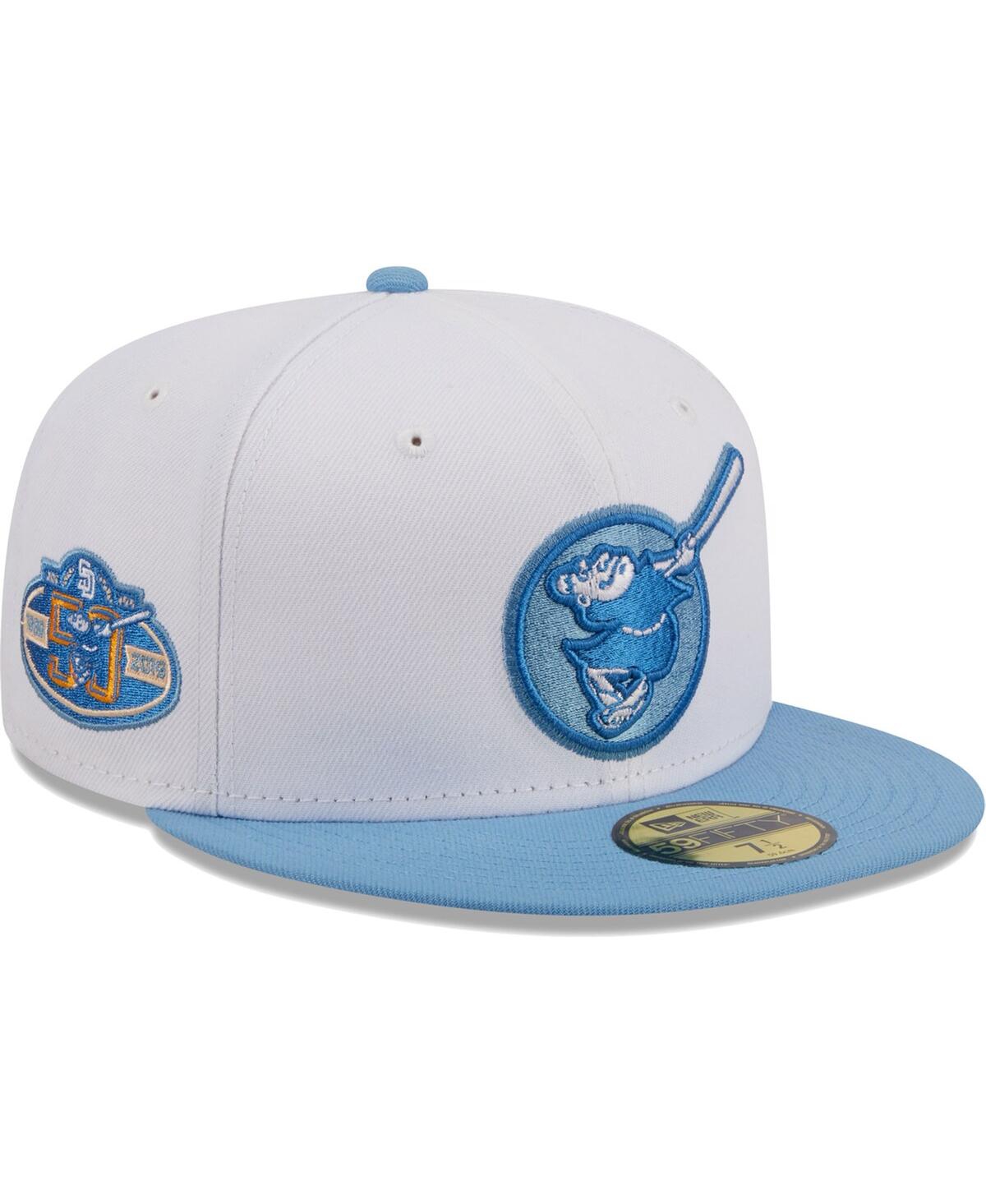 New Era Men's White San Diego Padres Sky 59fifty Fitted Hat | ModeSens