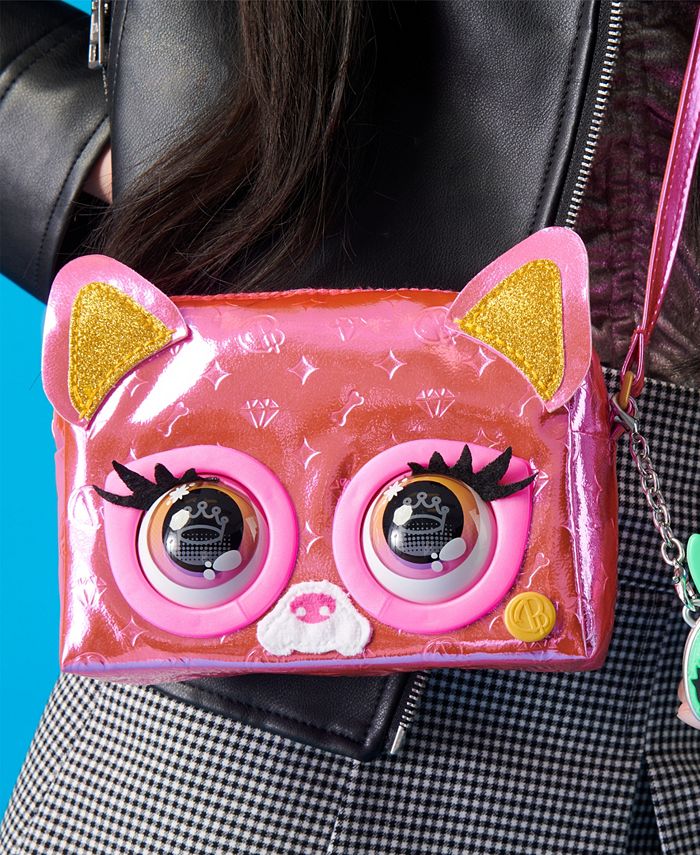 Purse Pets Metallic Mood Flashy Frenchie, Interactive Pet Toy and ...