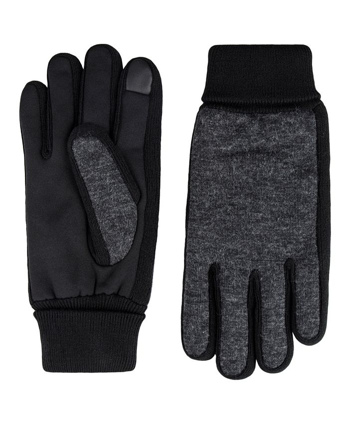 Levi's Men's Touchscreen Stretch Knit Tech Palm Gloves - Macy's
