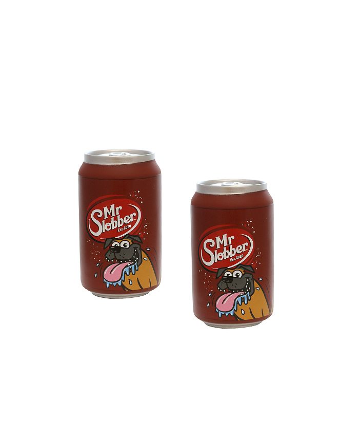 Silly Squeaker Soda Can Mr. Slobber, 2-Pack Dog Toys - Macy's