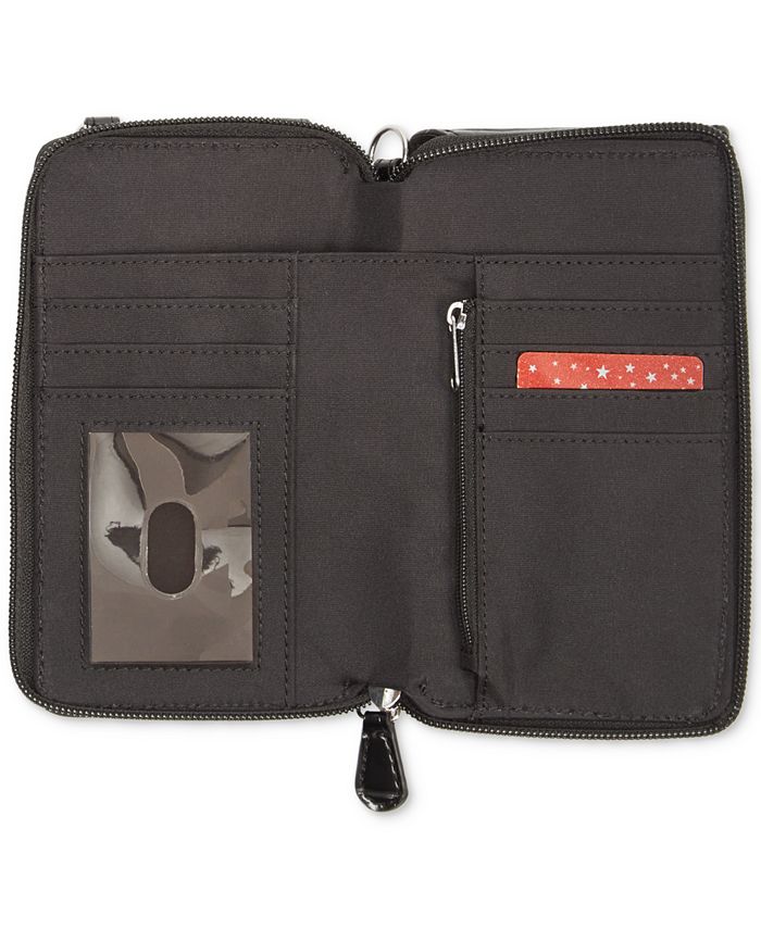 Giani Bernini Saffiano Croco Tech Crossbody Wallet, Created for Macy's - Macy's