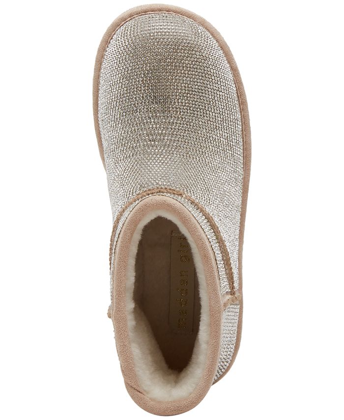 Madden Girl Ease-R Mini Cozy Platform Booties - Macy's