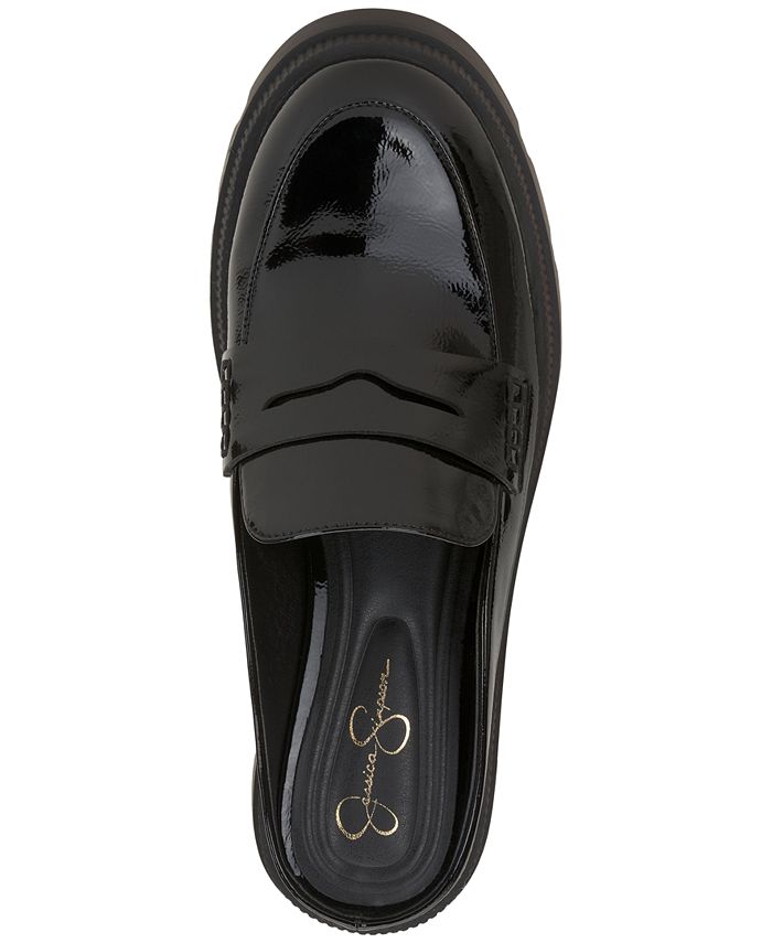 Jessica Simpson Women's Uma Penny-Keeper Lug-Sole Mules - Macy's